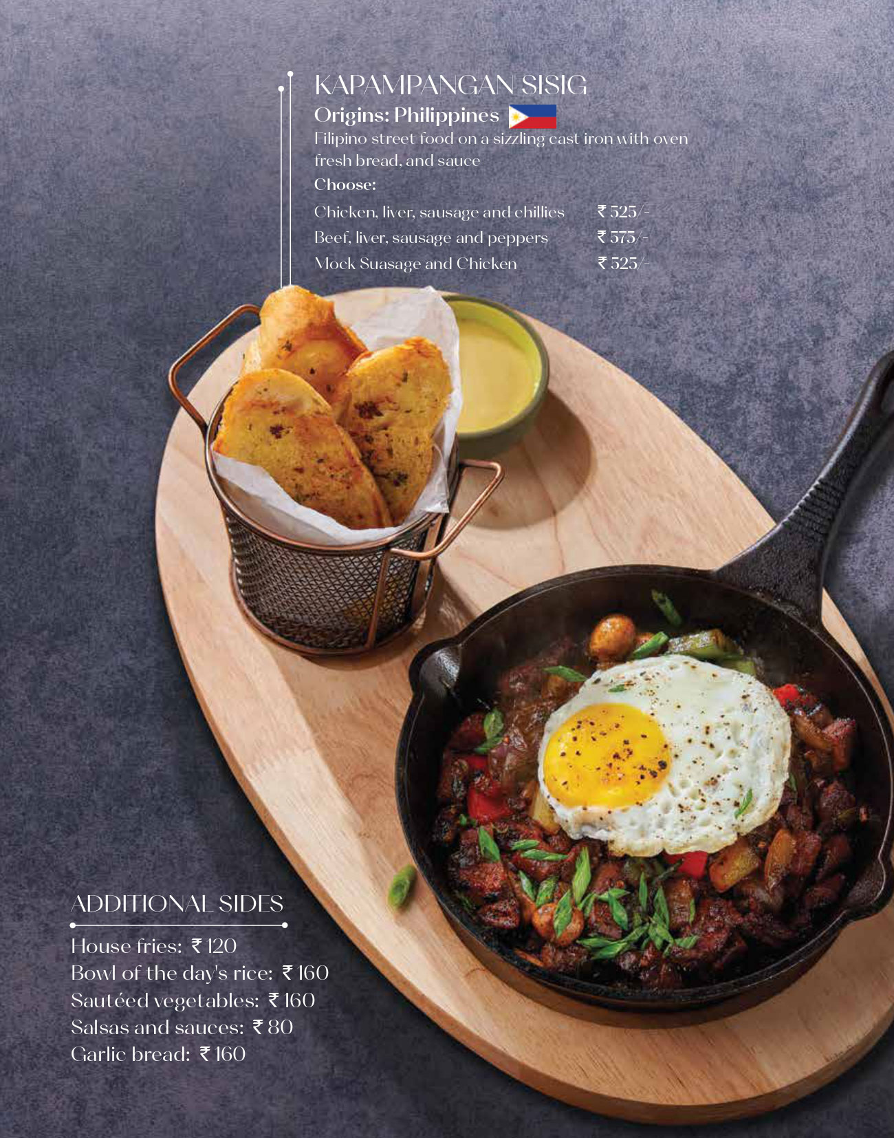 Roastown Global Grill | Menu