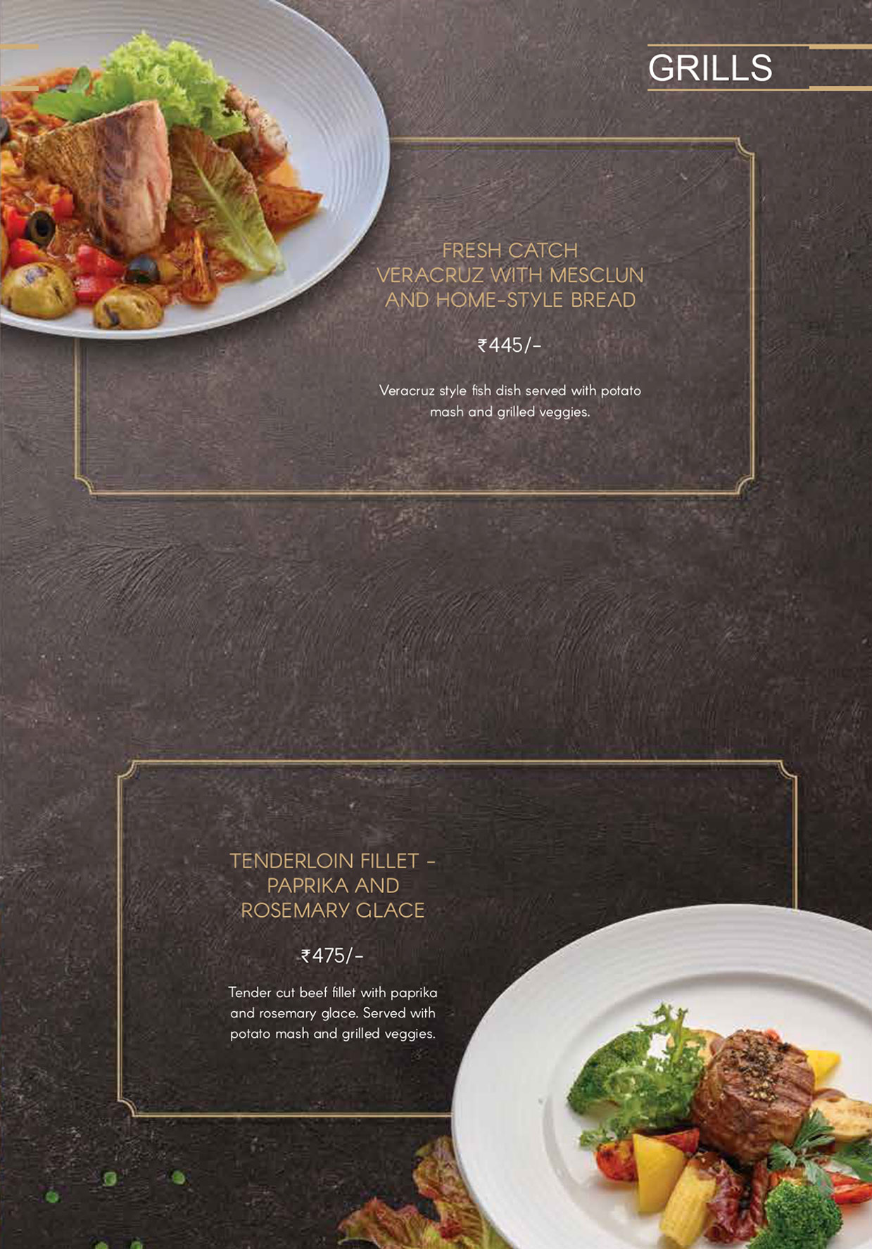 Roastown Global Grill | Menu