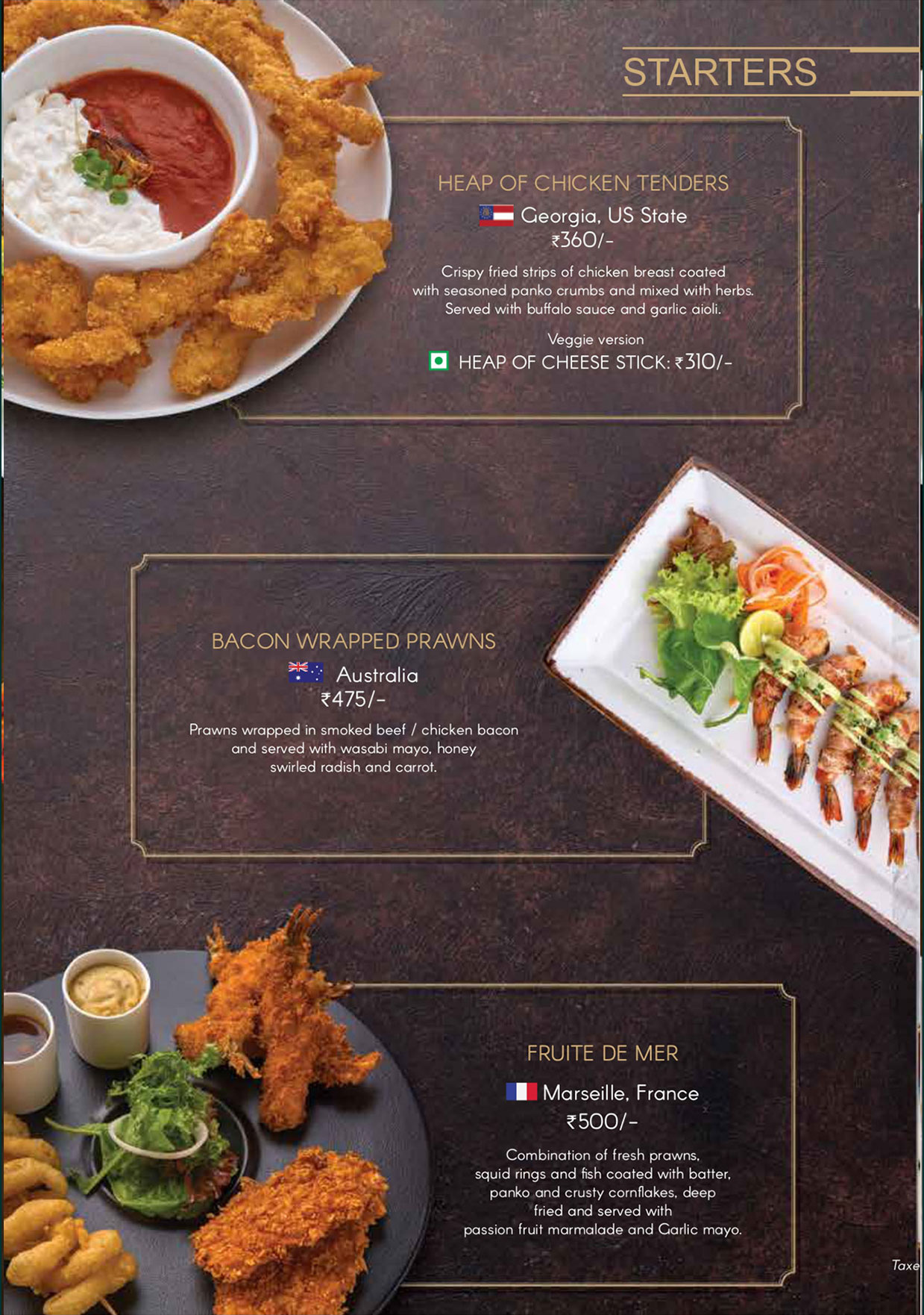 Roastown Global Grill | Menu