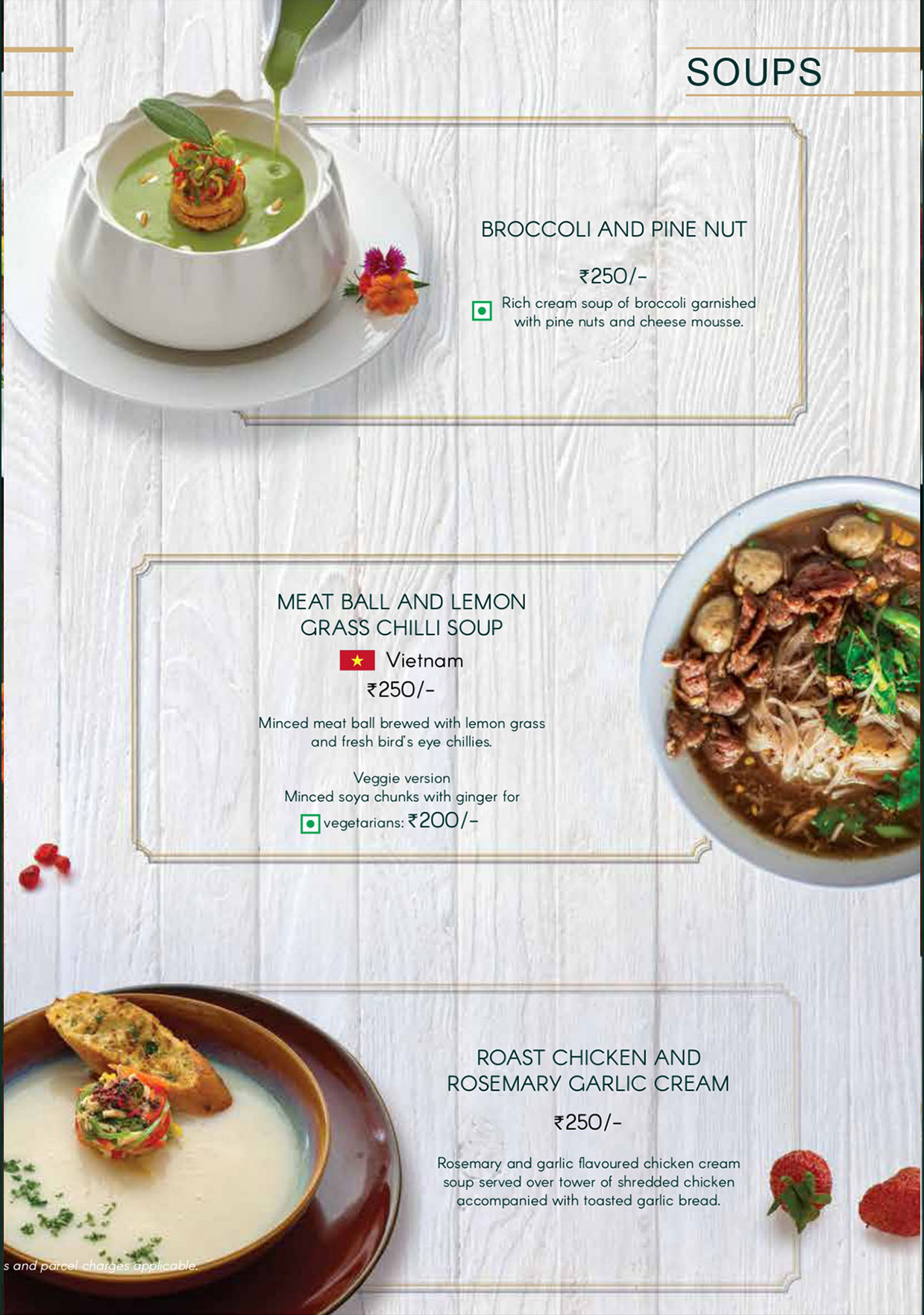 Roastown Global Grill | Menu