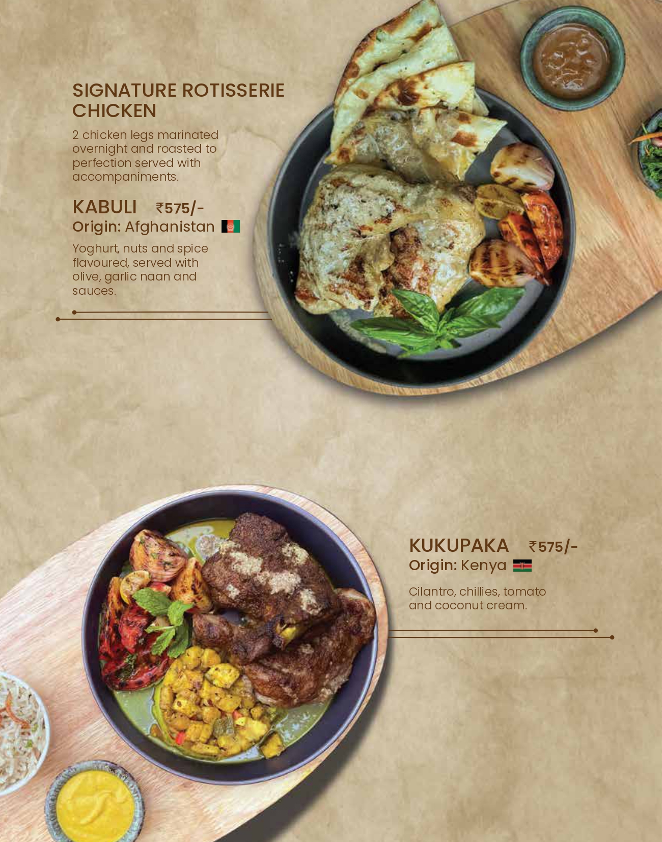 Roastown Global Grill | Menu